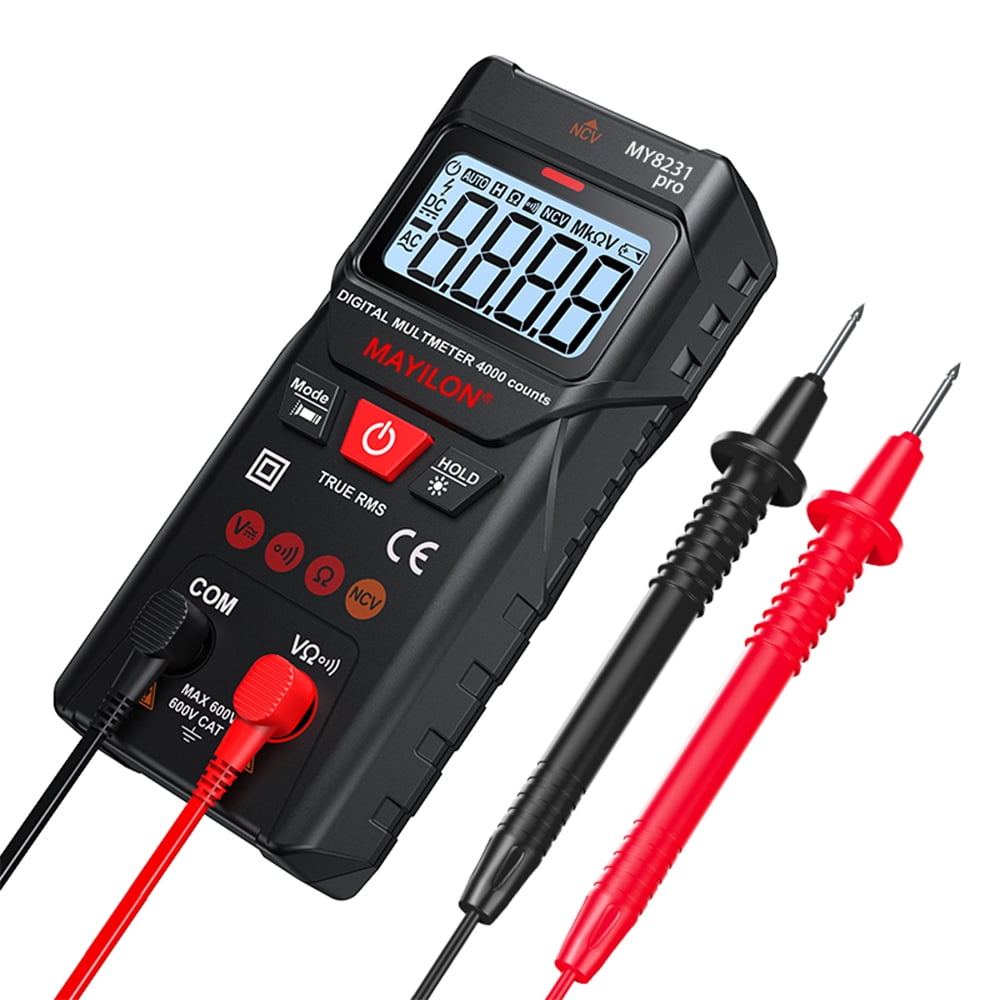 MAYILON Multimeters,With Ncv 4000 Measurement Mode Lcd 4000 Measurement ...