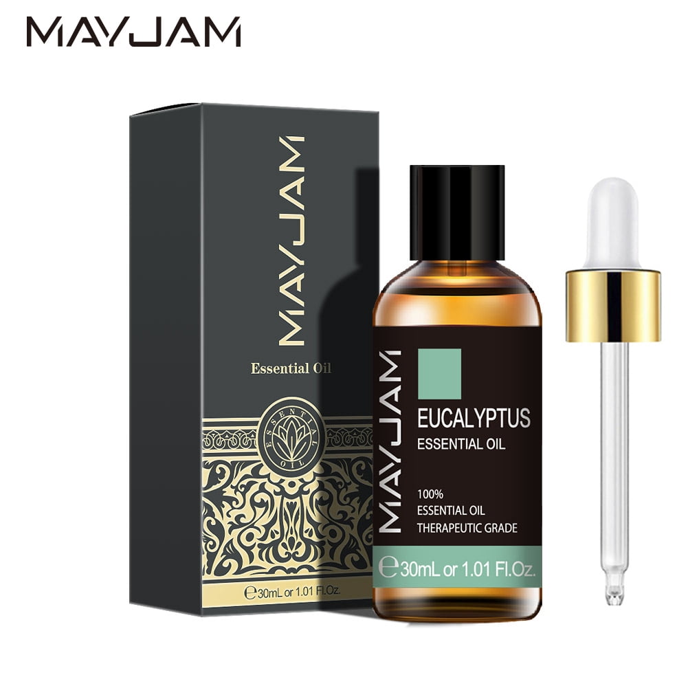 Mayjam 300ml Eucalyptus Essential Oil 3 38fl Oz Large Bottle Pure