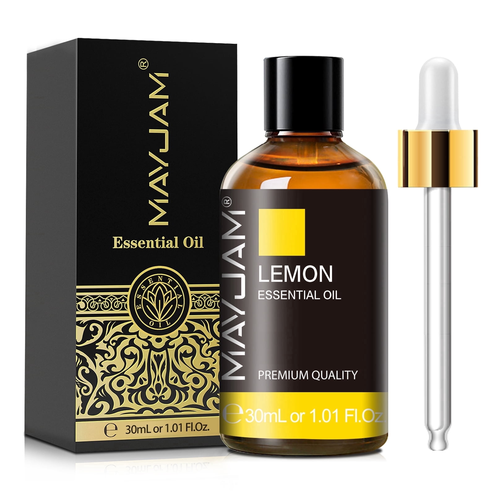 MAYJAM 30ml Lemon Essential Oil for Candle Making, Diffuser, Home Care ...