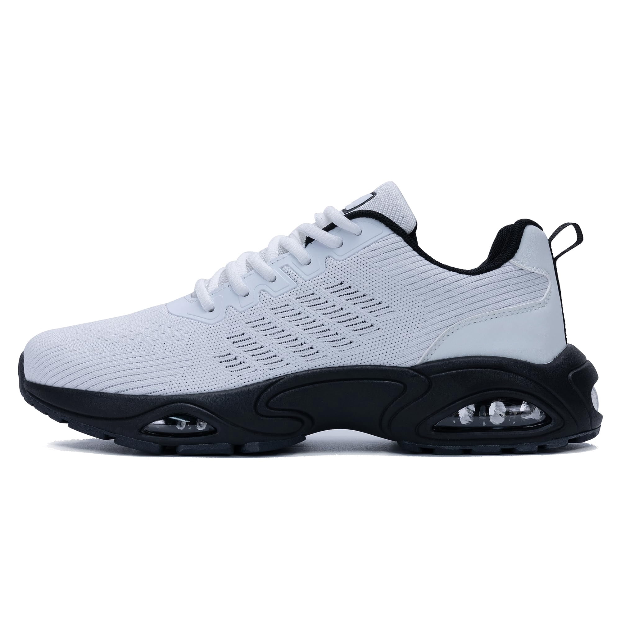 MAYKX Men’s Air Cushion Running Shoes - Shock-Absorbing Tennis Sneakers ...
