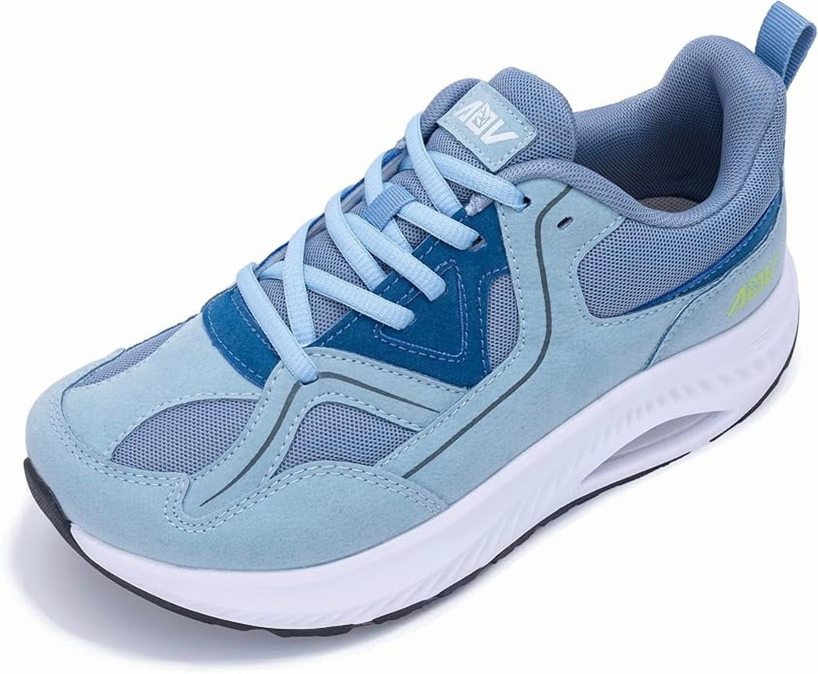 Maykx Womens Wide Toe Box Walking Shoes With Arch Support Cushioned