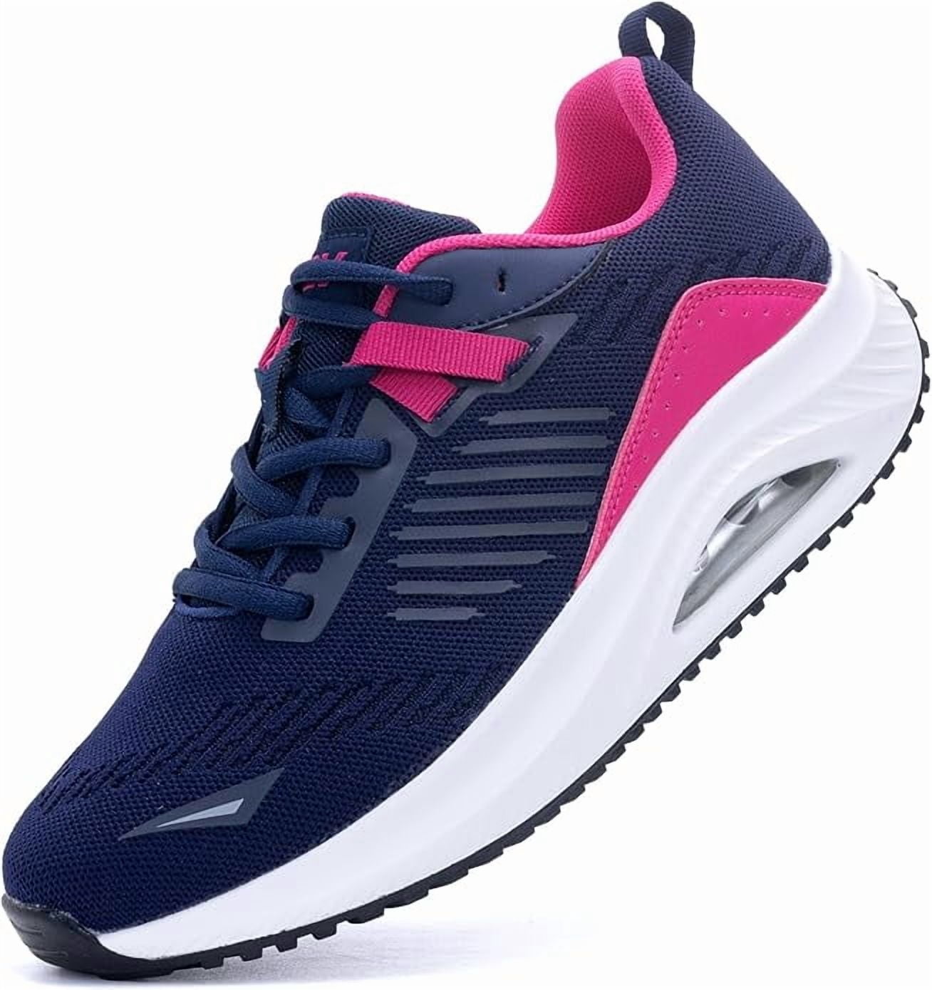 MAYKX Womens Walking Shoes with Arch Support, Orthotic Fashion Sneakers ...