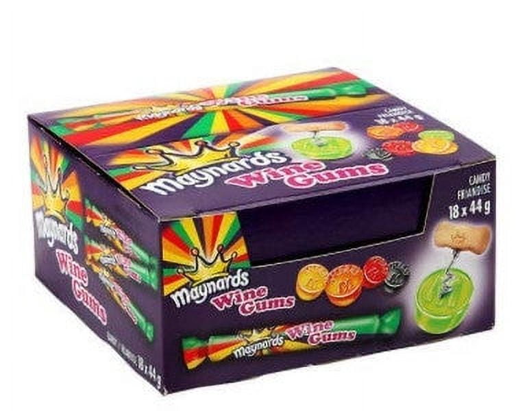 Maynards Wine Gums Rolls - 18x44g - Walmart.com