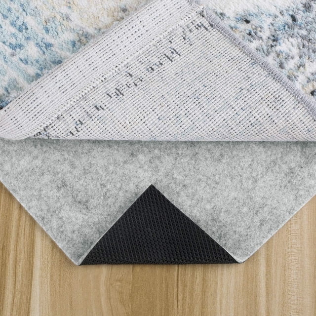 Mayshine Anti-Slip Rug Pad Gripper, Cushioned Soundproof Dual Layer Mat ...