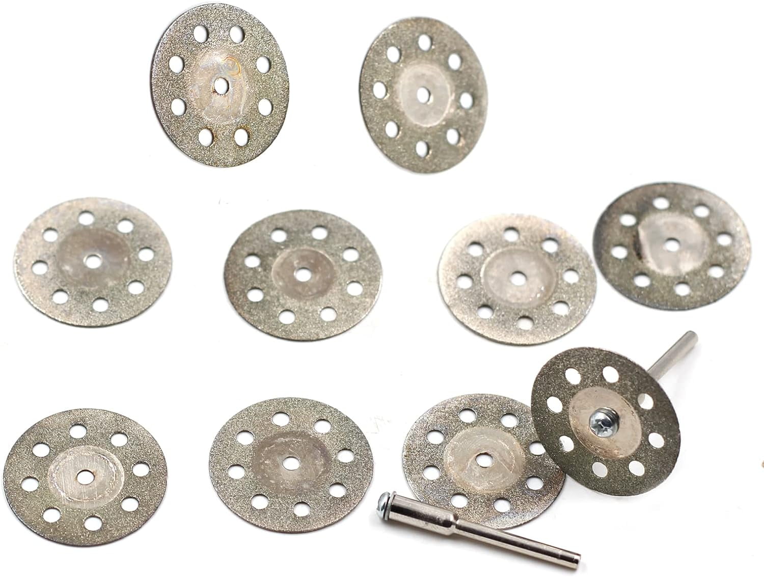 MAYUJIAASE 10 pcs 20mm Diamond Cutting Discs Cut Off Wheel Coated ...