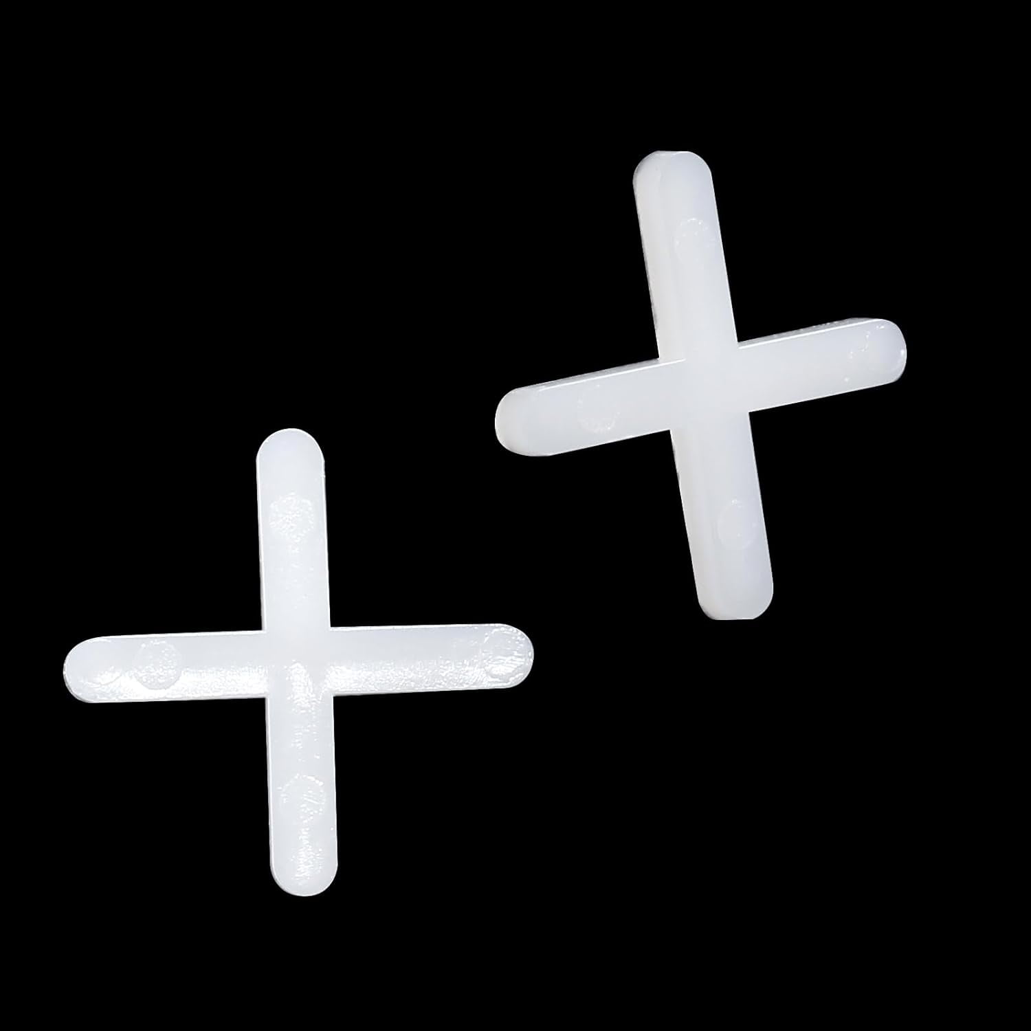 MAYUJIAASE 500 Pcs 1/8"/3mm Wide Tile Spacers Wall Floor Cross Spacers ...