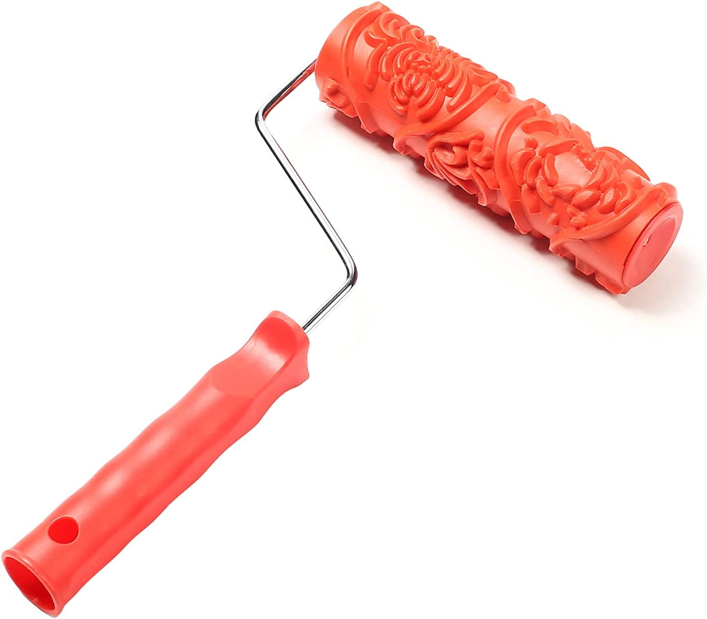 MAYUJIAASE 7" Home Wall Rubber Paint Roller 175mm Wooden Grain Painting ...