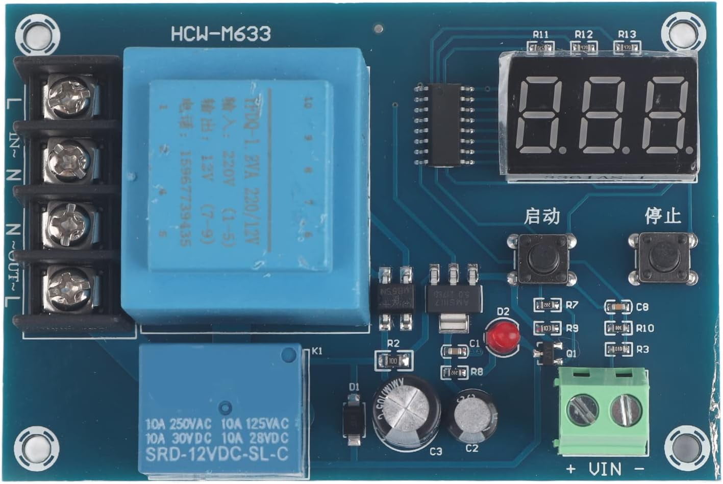 MAYUJIAASE Acid Lithium Storage Battery Charging Controller Module ...