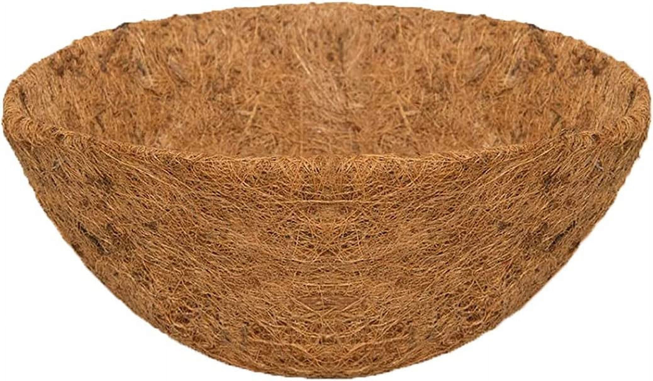 MAYUJIAASE Coconut Planter Coir Liner Palm Basket Flower Pots for ...