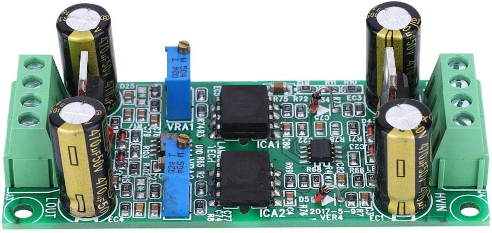 MAYUJIAASE Dual Channel Analog Isolation Module, 0-10V Voltage Isolation Transmission Module for ...