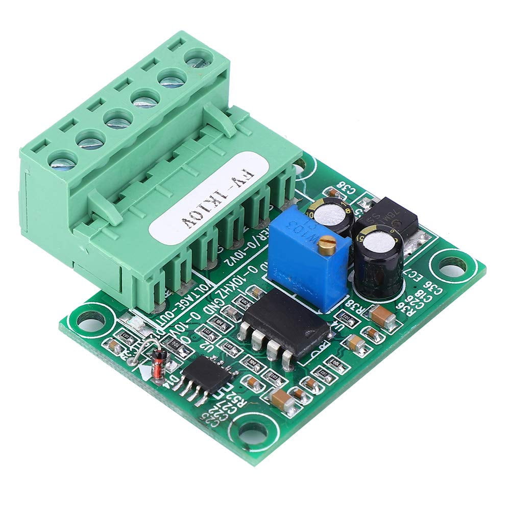 MAYUJIAASE Frequency Voltage Converter Module, 0-1KHz to 0-10V Analog ...