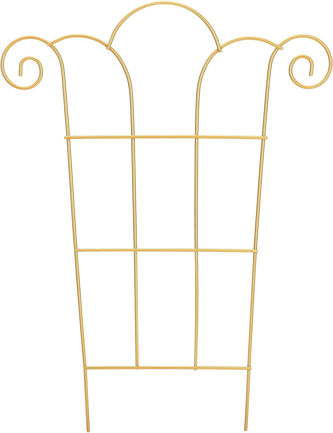 MAYUJIAASE Garden Trellis for Climbing Plants,4PCS Stackable Metal ...