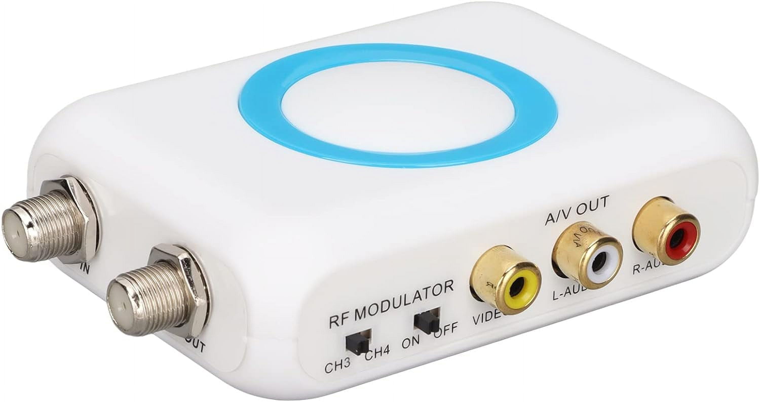 MAYUJIAASE HDM66 HD Modulator, RF Modulator Support PAL NTSC Format ...