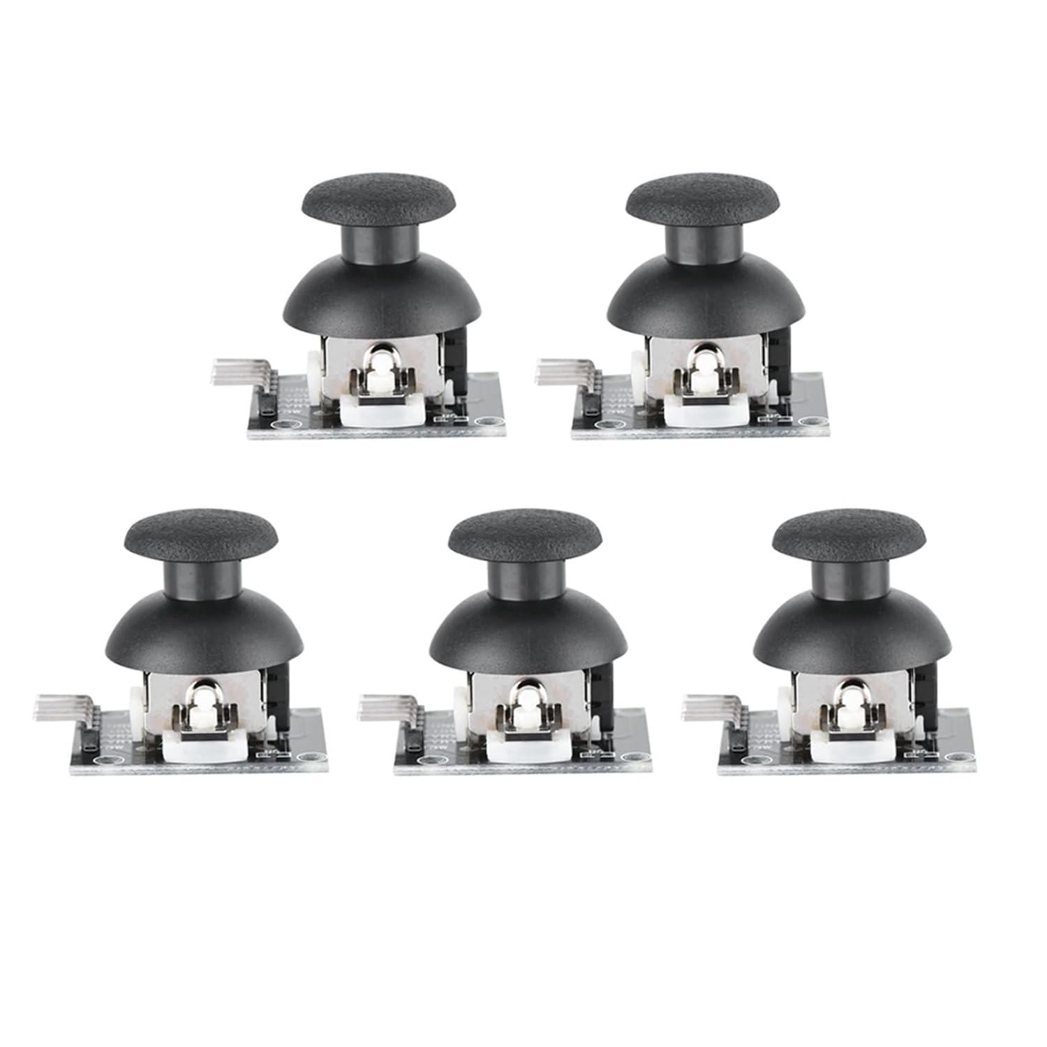 MAYUJIAASE Joystick Module 5Pcs Dual axis Joystick Module for PS2 Game ...