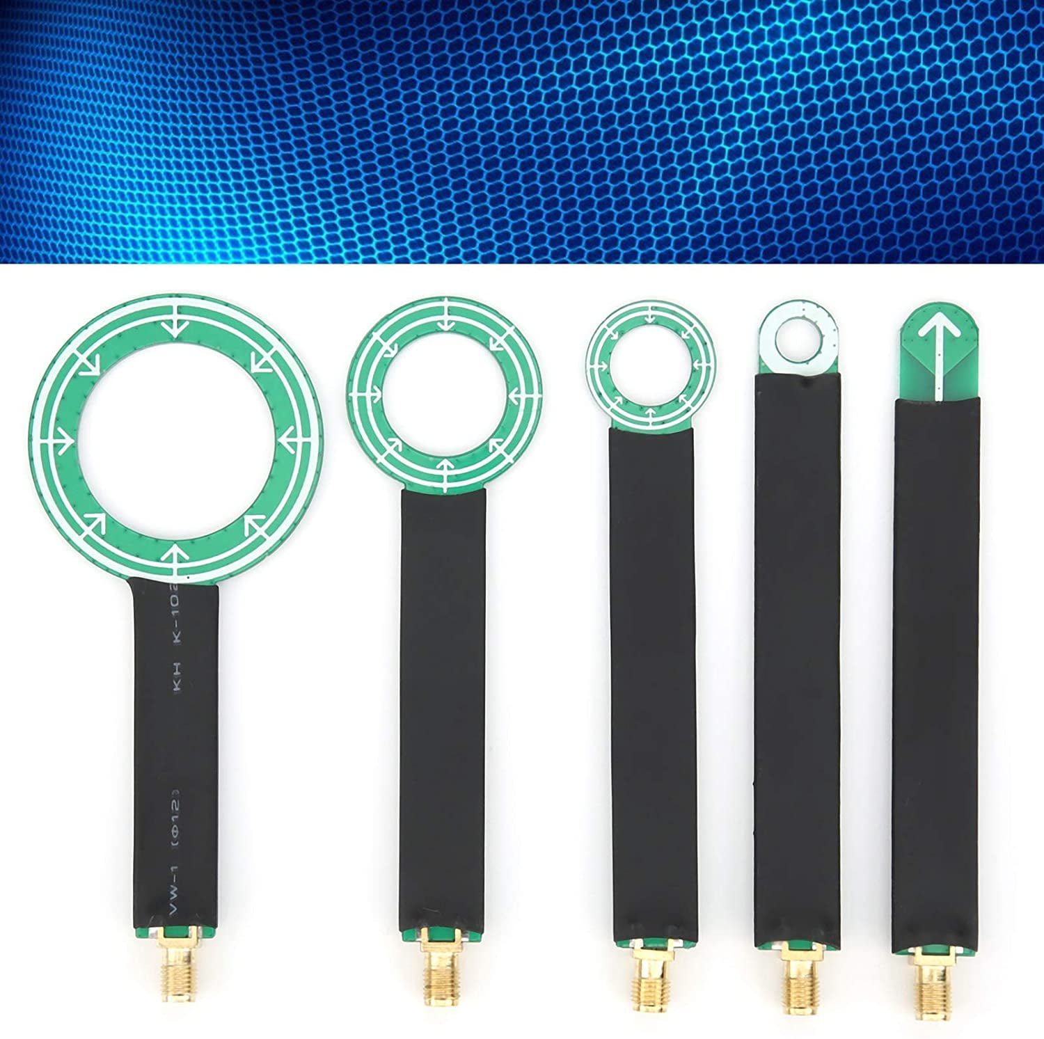 MAYUJIAASE Magnetic Field Antenna 5pcs PCB Near Field Antenna Magnetic ...