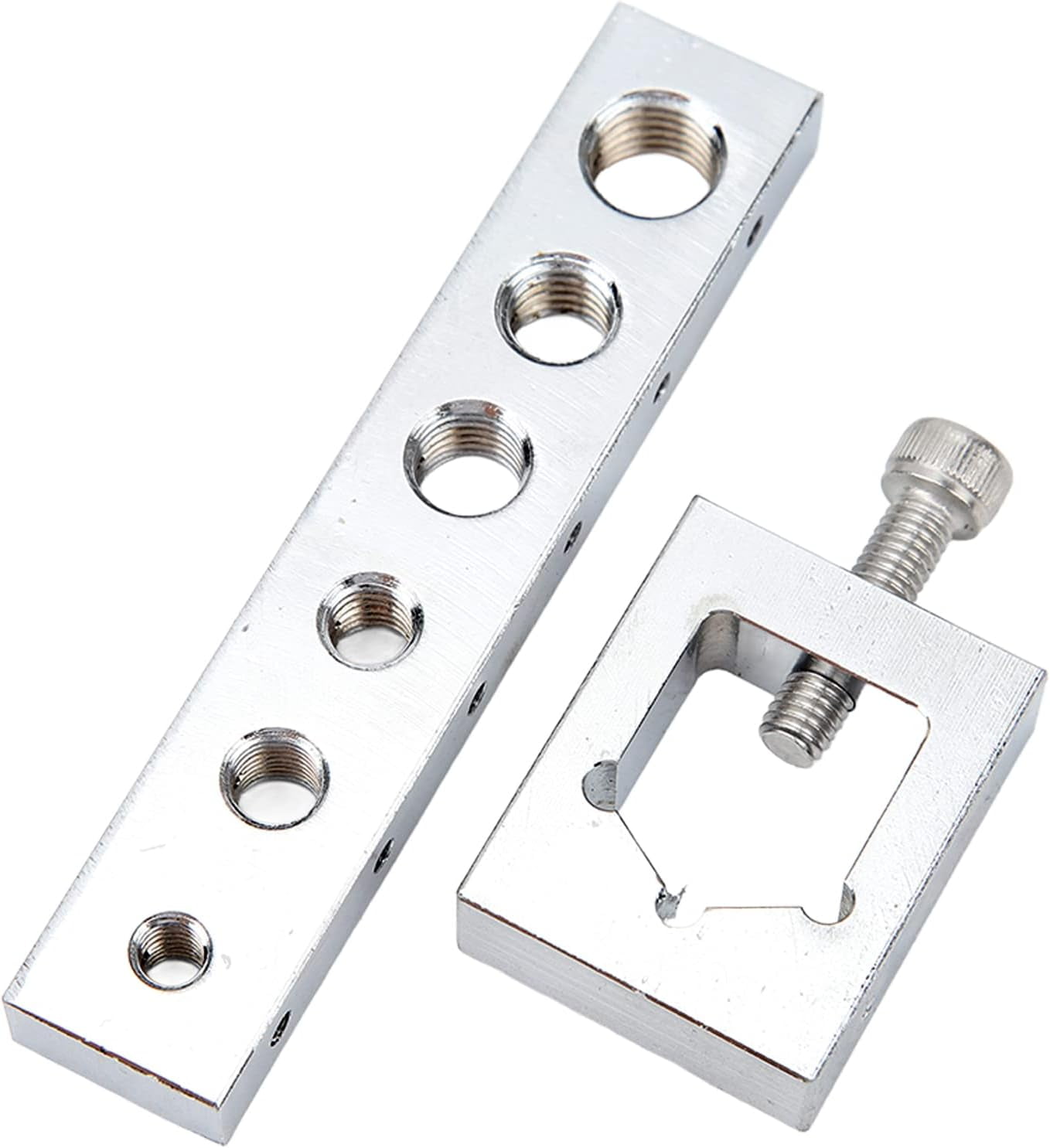 MAYUJIAASE Nut Bolt Drill Jig - Compatible with Multiple Thread Sizes ...