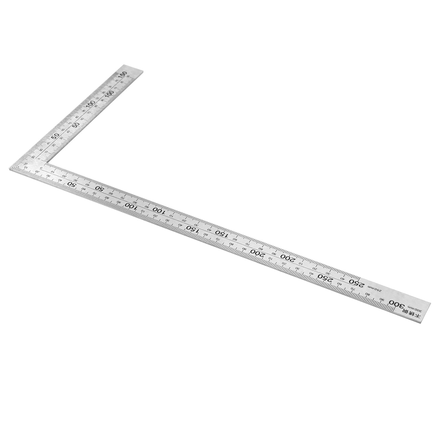 MAYUJIAASE Right Angle Ruler, 150 x 300mm L Shape Ruler, Stainless ...