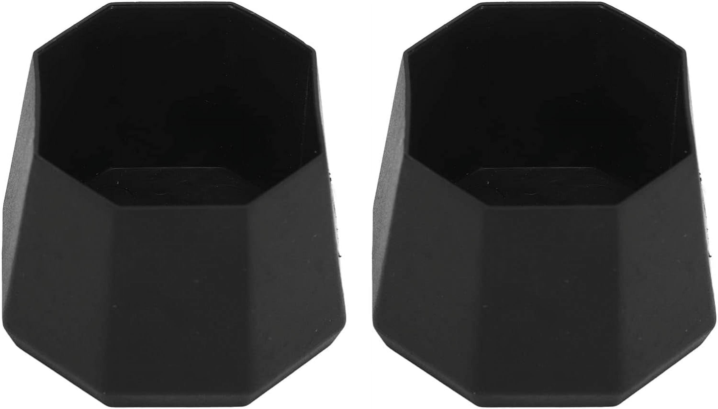 MAYUJIAASE Tennis Racket Silicone End Cap Black Tennis Racket Back Cap ...