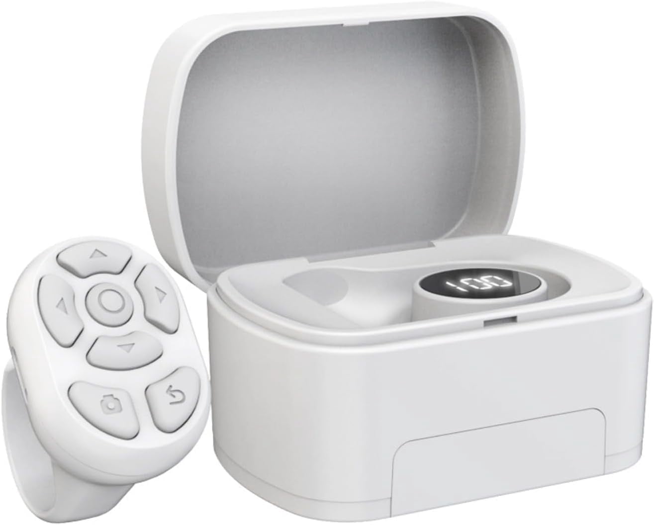 MAYUJIAASE TikTok Scrolling Ring, Wireless Bluetooth Page Turner ...