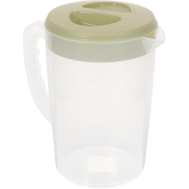 MAYUJIAASE gallon tea pitcher with lid airtight pitcher round pitcher ...