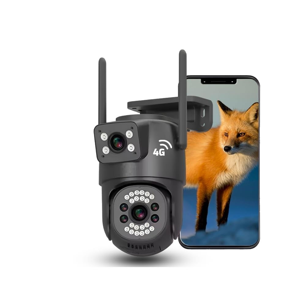 MAYUMI 2K HD 360 PanTilt Outdoor Surveillance AI Motion Detection Continuous Power IP66 ...