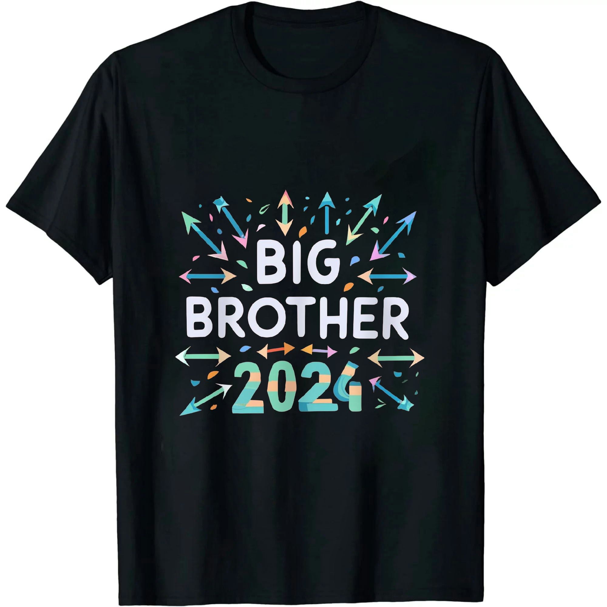 MAYZERO Black T shirt Kids Only Child Big Brother 2024, Promoted To Big ...