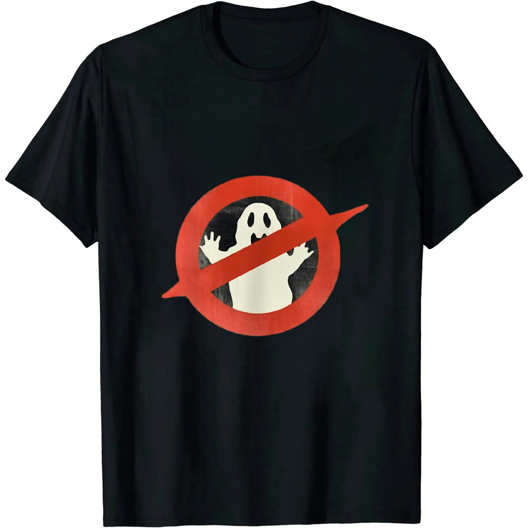MAYZERO Black T shirtRipple Junction Ghostbusters Distressed No Ghost ...