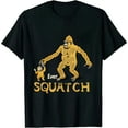 MAYZERO Black T shirtSasquatch Dad Best Papa Squatch Ever Bigfoot Dad ...
