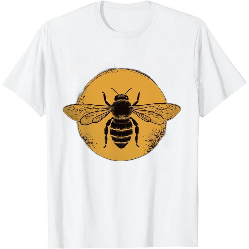 MAYZERO White T shirtRetro Save the Bees Apiary Shirt Bee Beekeeper ...