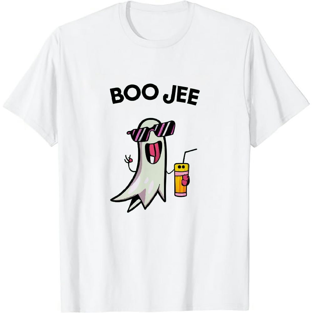 MAYZERO White T shirtSpooky Season Cute Ghost Halloween Costume Boujee ...