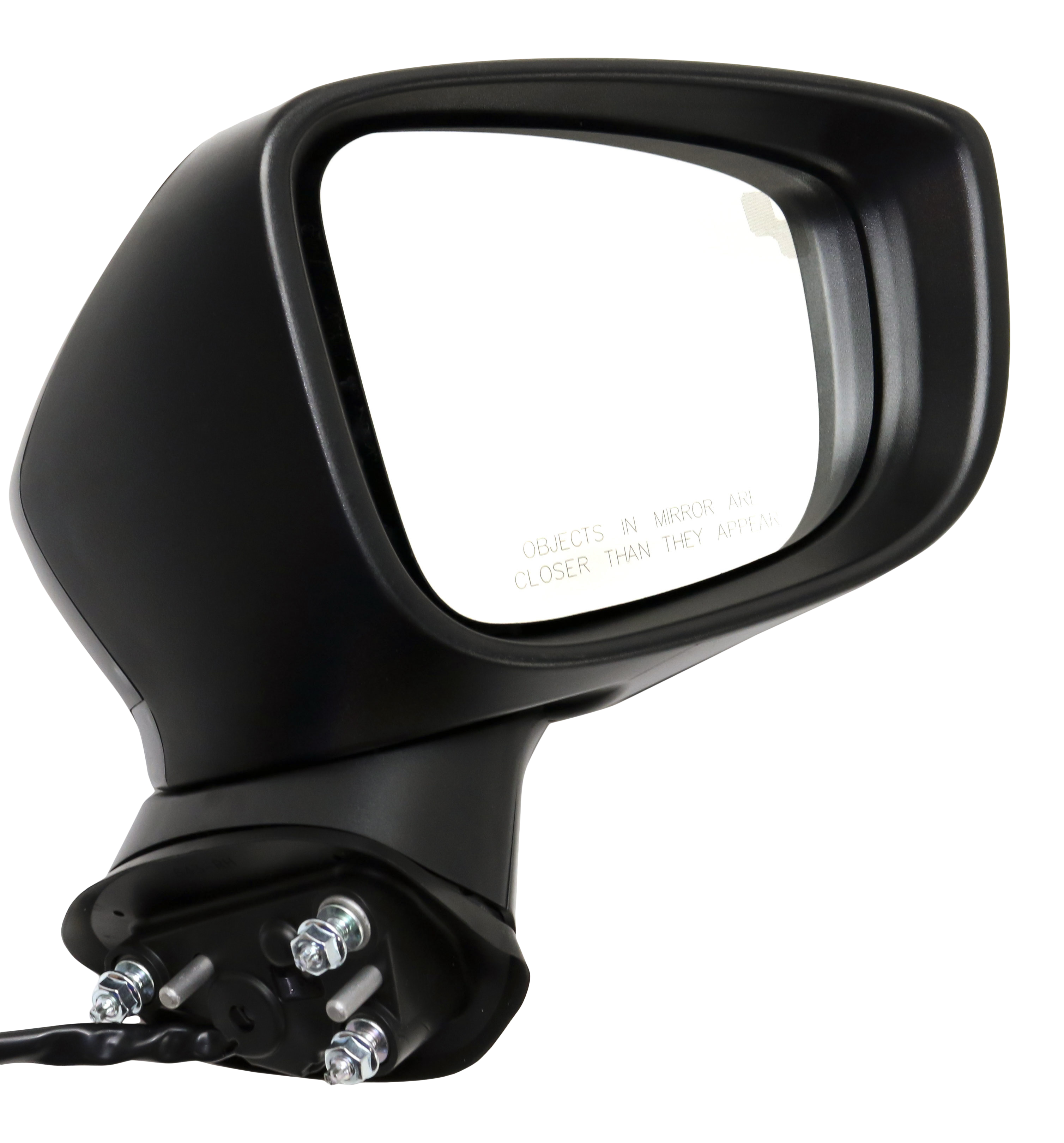 MAZDA 3 14-16 MIRROR RH, Power, Manual Folding, Heated, Paintable, w ...