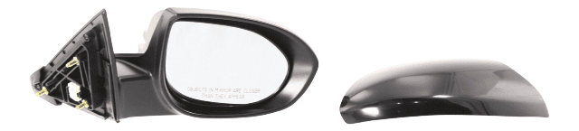 MAZDA 6 09-13 MIRROR RH, Power, Non-Folding, Non-Heated, Paintable, No ...