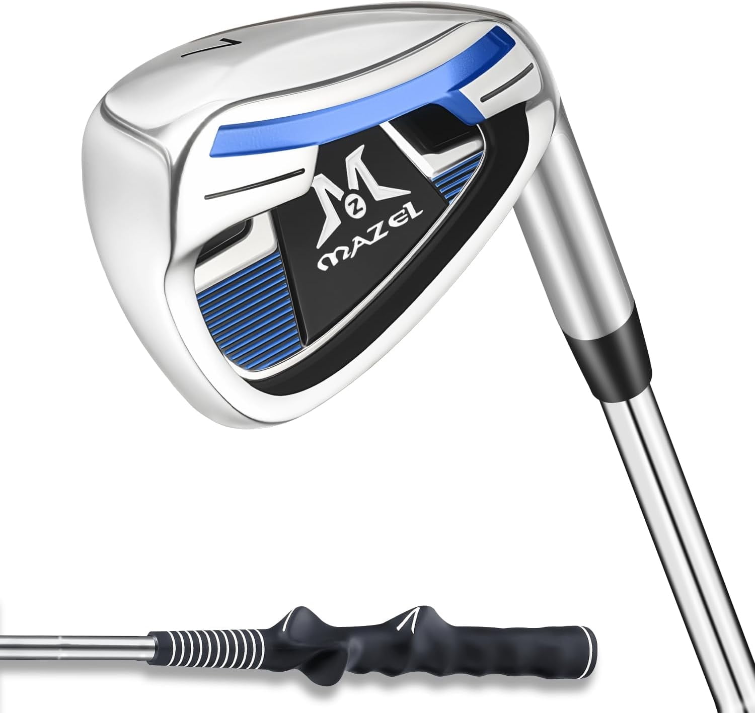 MAZEL 7 Iron Golf Club for Adult Men & Women- Upgraded Training Grip ...
