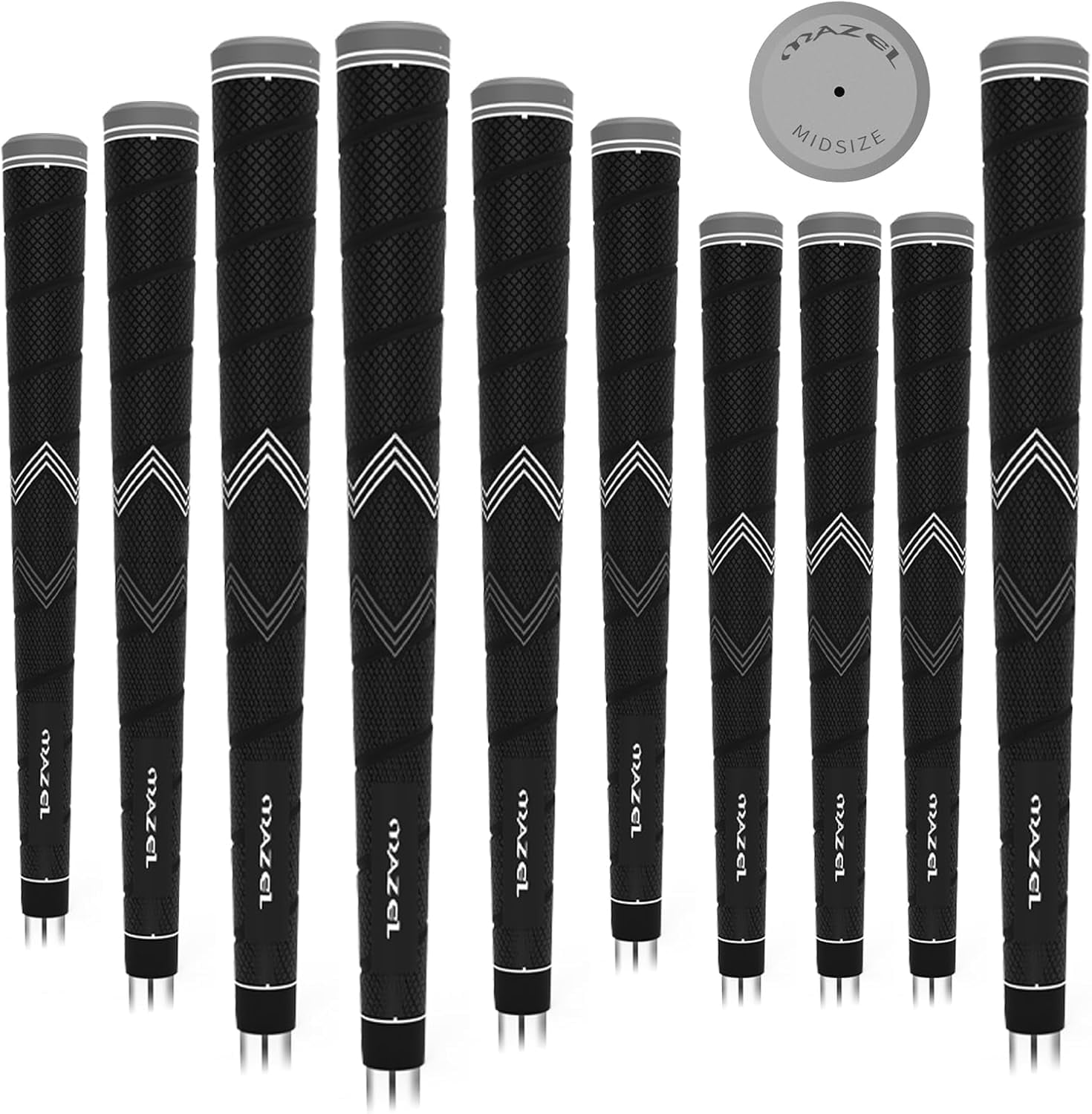 MAZEL Golf Club Grips for Men - 10 Pack - Non-Slip Micro-texture High ...