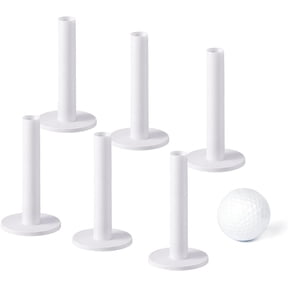 Rubber Practice Golf Tees for Indoor and Outdoor Golf Training