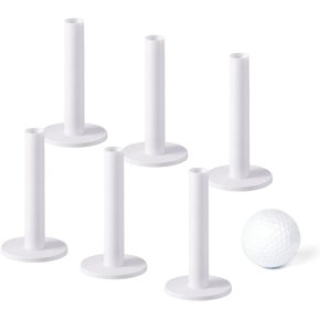 Rubber Practice Golf Tees for Indoor and Outdoor Golf Training