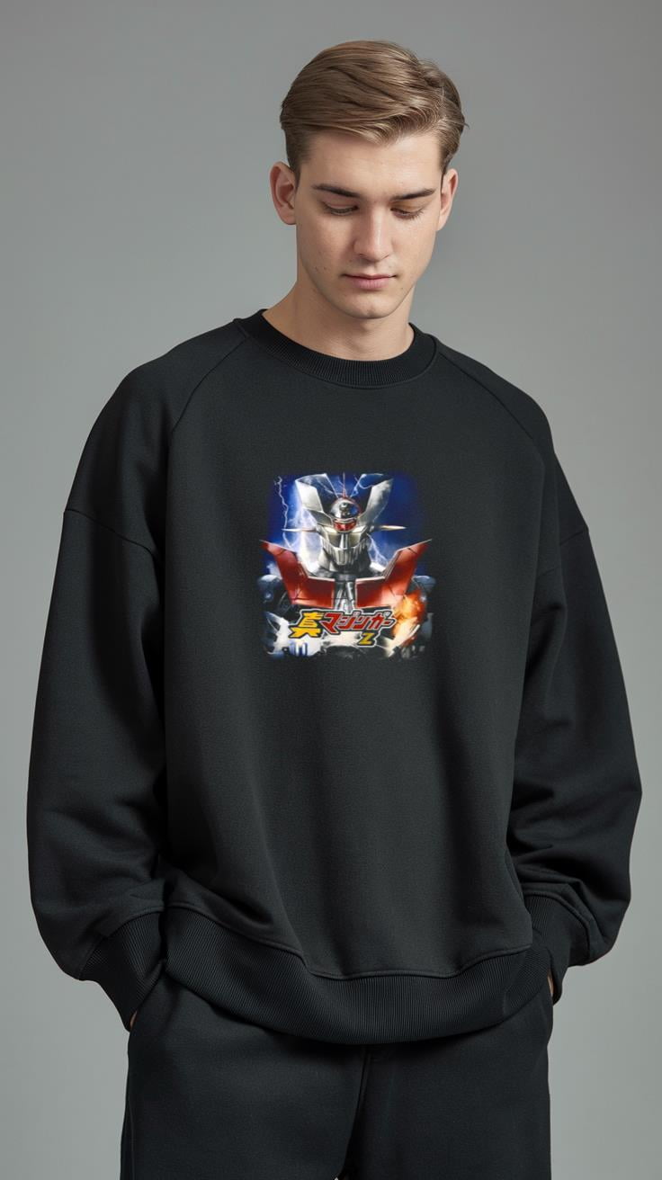 MAZINGER Z RARE Manga Anime Tranzor Vintage SWEATSHIRT, for men & women ...