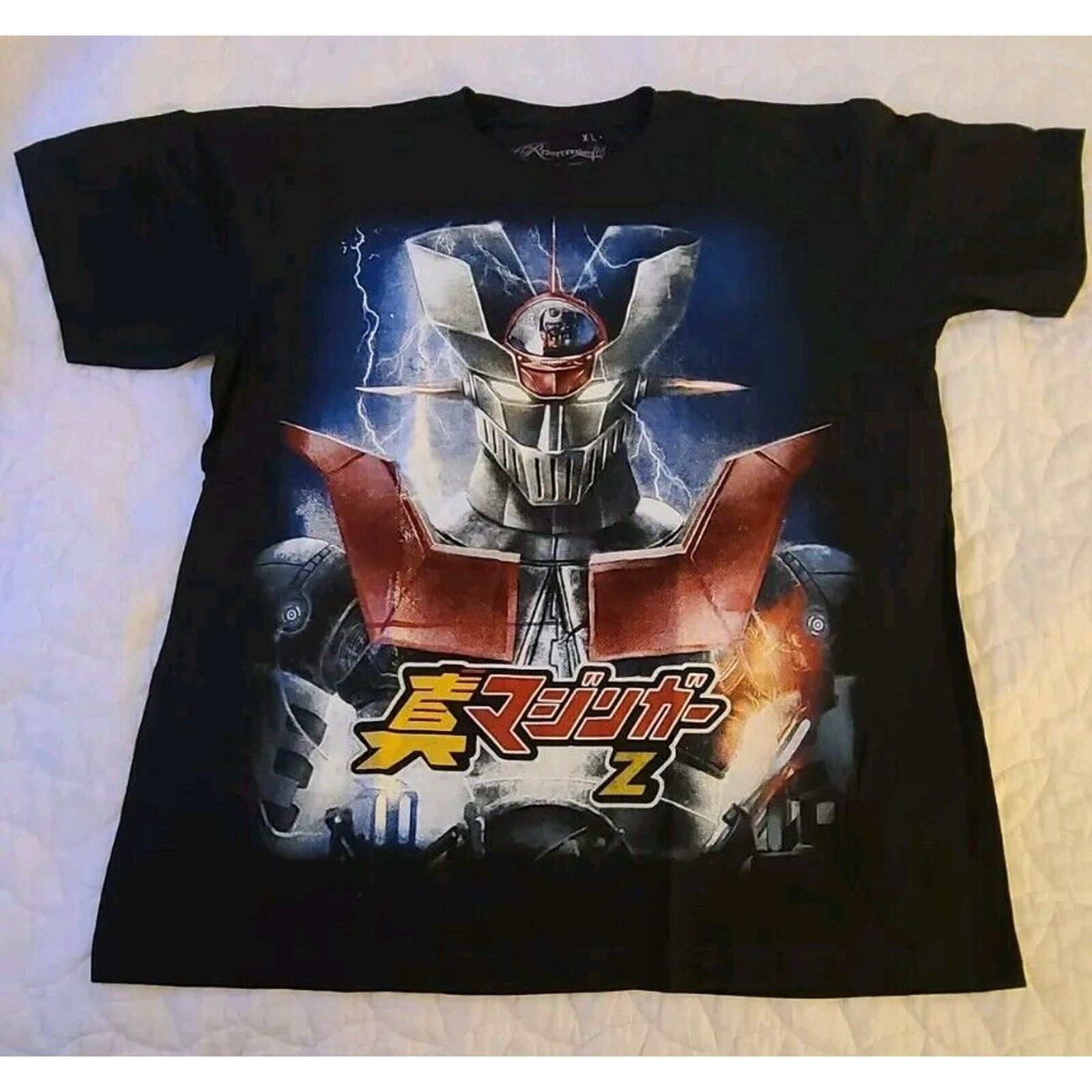 MAZINGER Z T-Shirt RARE Manga Anime Tranzor Great Super Robot Vintage ...