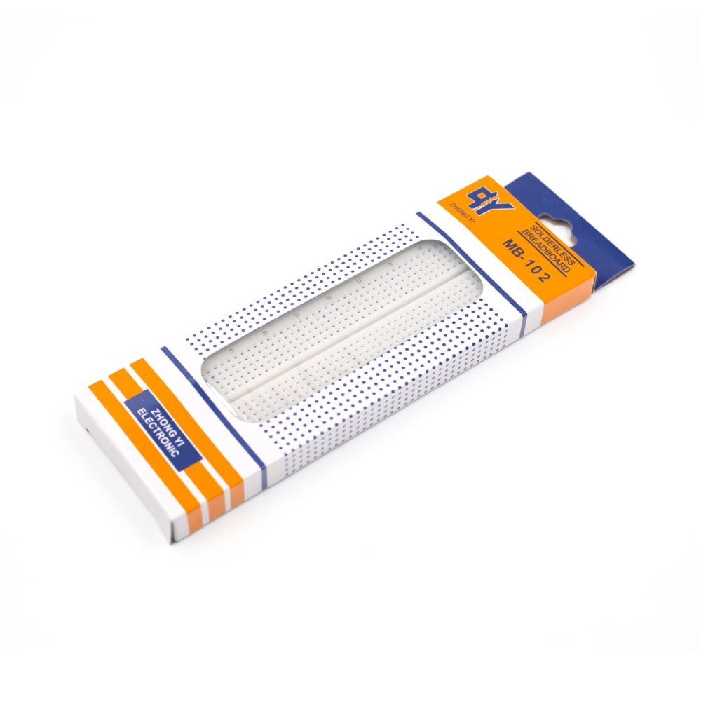 MB-102 830 Point Prototype PCB Solderless Breadboard Protoboard ...