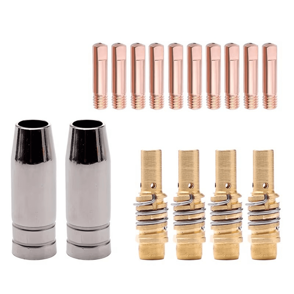 MB-15AK MIG Welding Contact Tip 15AK 0.8mm Protective Nozzle for Rilon Riland Jasic Welding ...