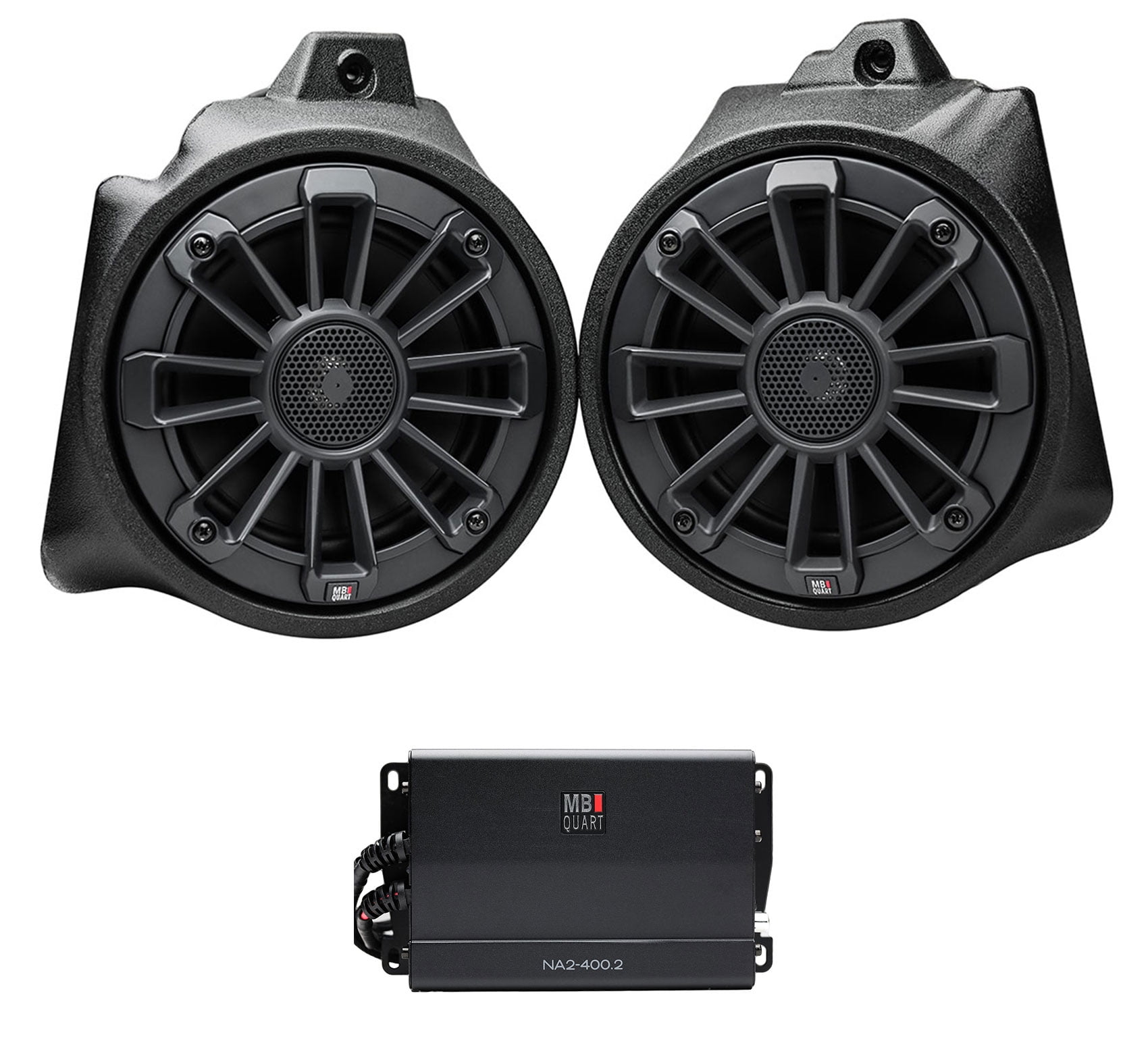 MB Quart Two Speaker Audio System Compatible with Honda Talon, Tuned ...