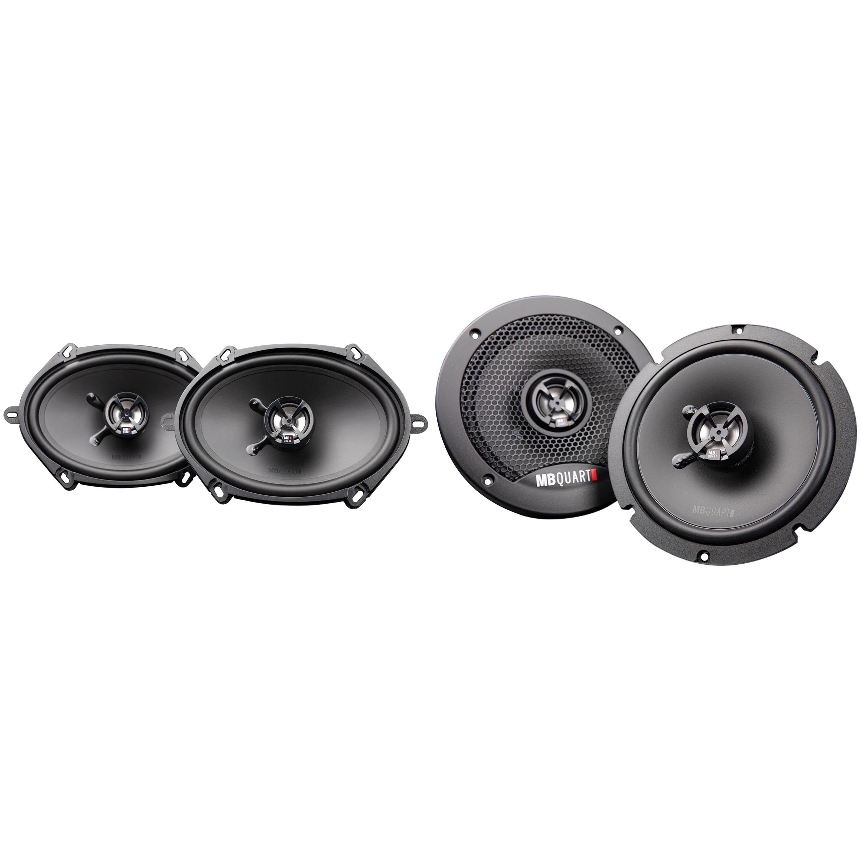 MB Quart Discus DK2-168 6x8 Inch Coax Speakers with DK2-116s 6.5 Inch ...