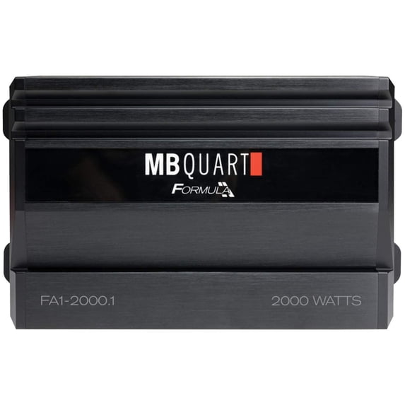 MB Quart FA1-2000.1 Formula Mono 2000 Watt Amplifier - Walmart.com