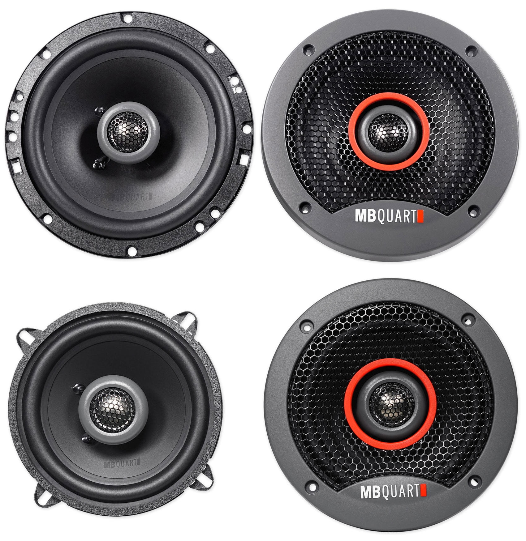 MB Quart Front+Rear Speaker Replacement For 1997-2001 INFINITI Q45 ...