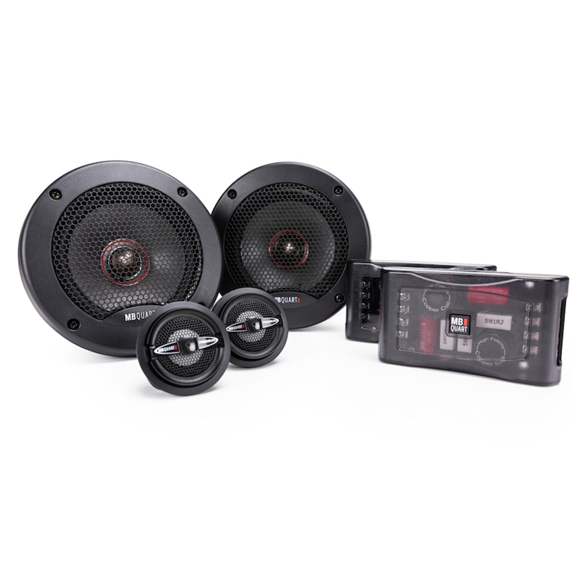 MB Quart PS1-213 Premium 2-Way Component Speaker System (Black, Pair ...