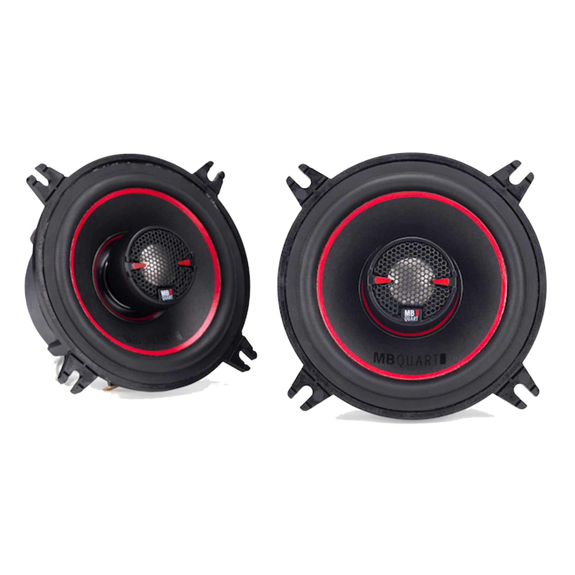 MB Quart RK1-110 Reference Car Speakers (Black, Pair) ‚Äì 4 Inch Coaxial Speaker System, 160 ...