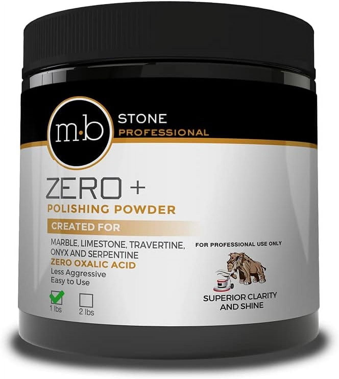 MB Stone MB ZERO+ Marble Polishing Powder Polish White, Black, Marbles ...
