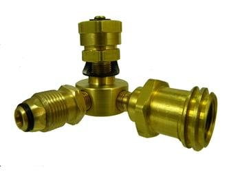 MB Sturgis 103603PKG Propane Adapter Fitting Tank Connector 250 Max ...