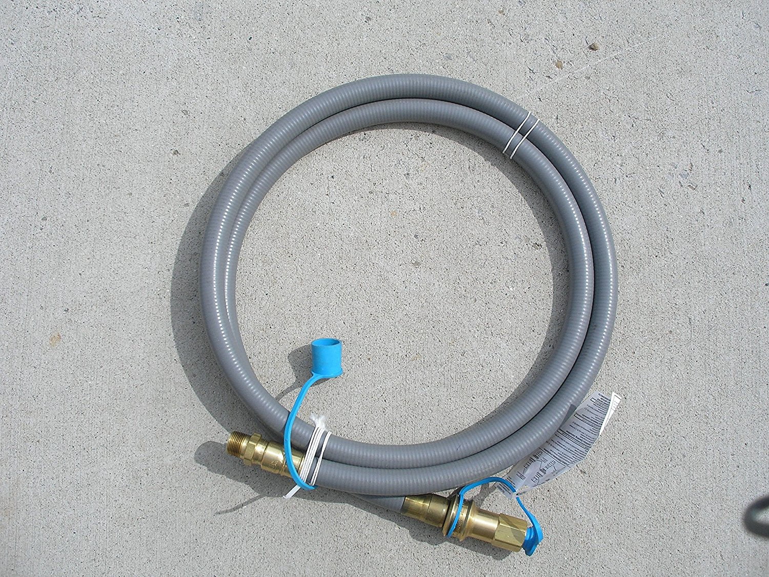 MB Sturgis 3/4" Natural/Propane Gas Quick Disconnect Release 10' Grey ...