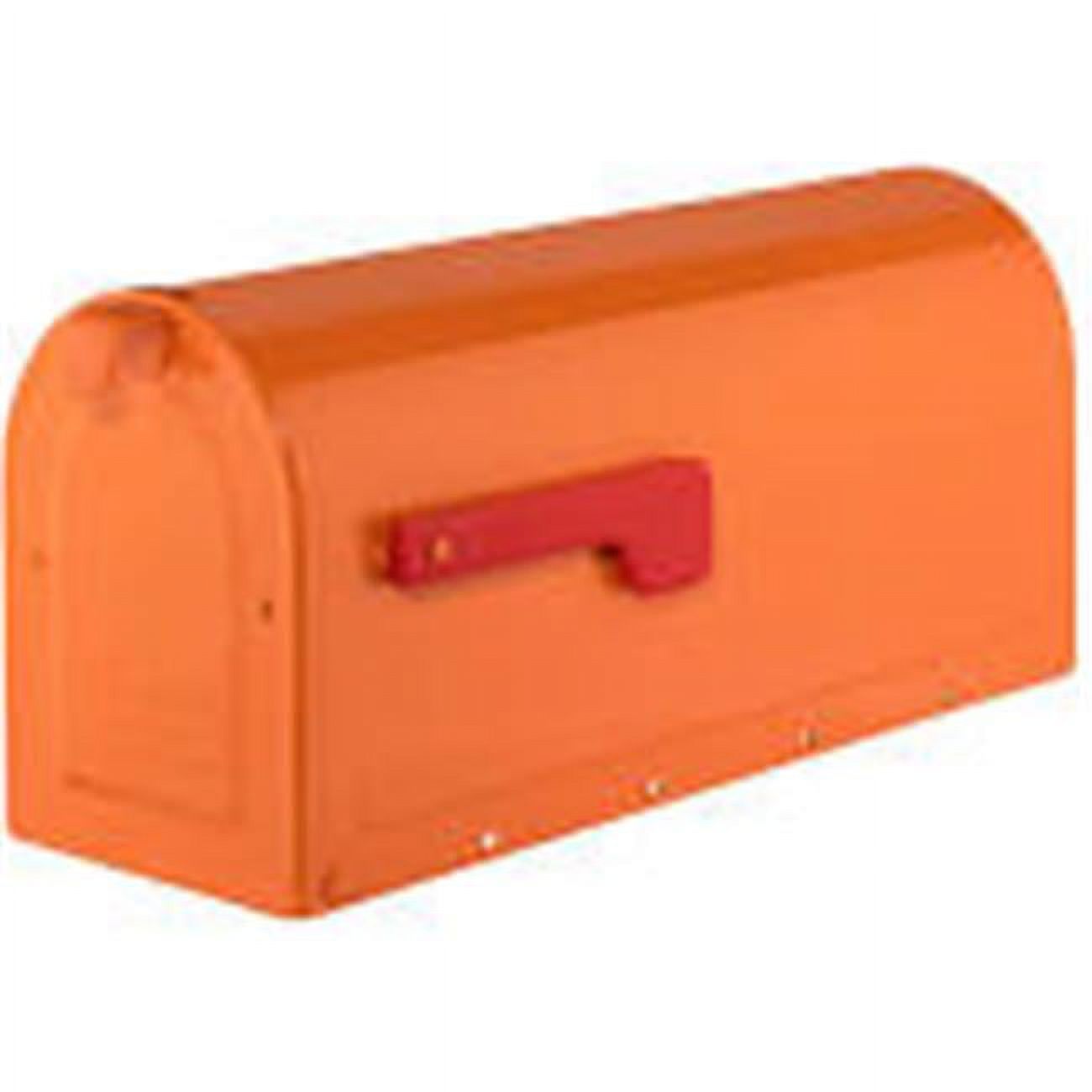 MB1 Orange Post Mount Mailbox - Walmart.com